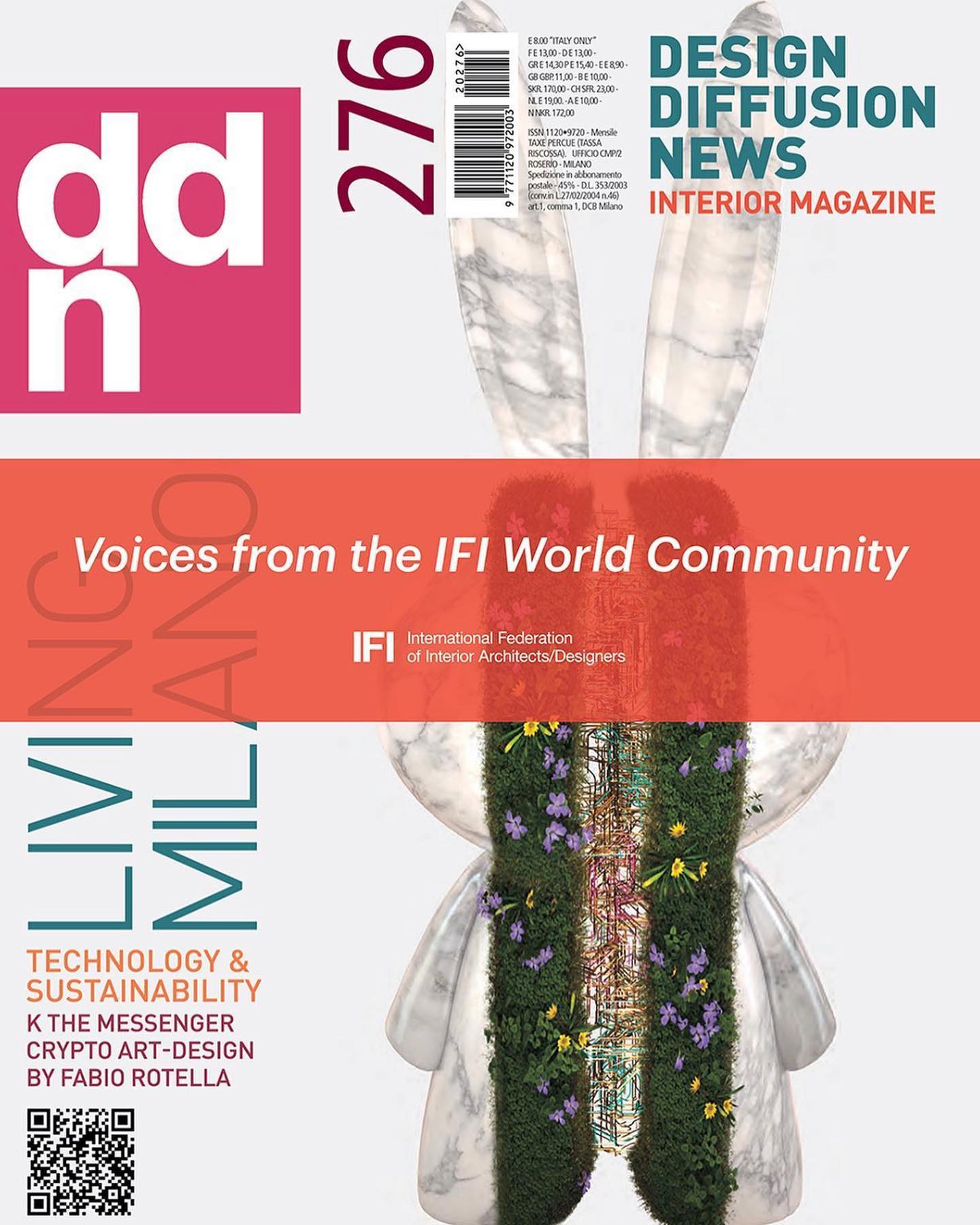 Our product was featured in the Italian interior magazine “DESIGN ...